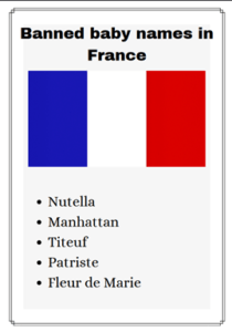 What baby names are banned in different countries, and why? - Name ...